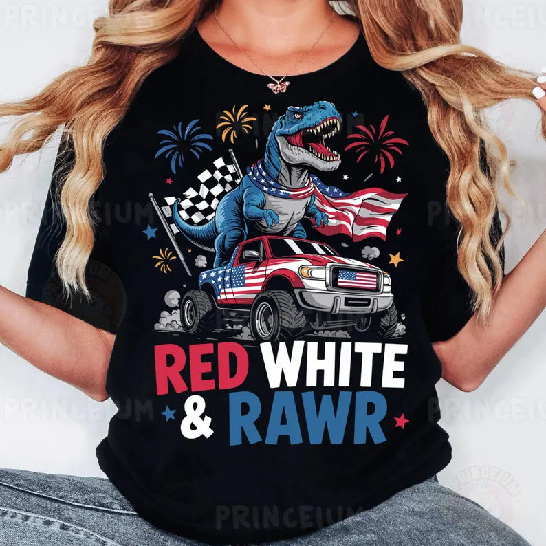 Red White and Rawr – PGT Vinyl Shop